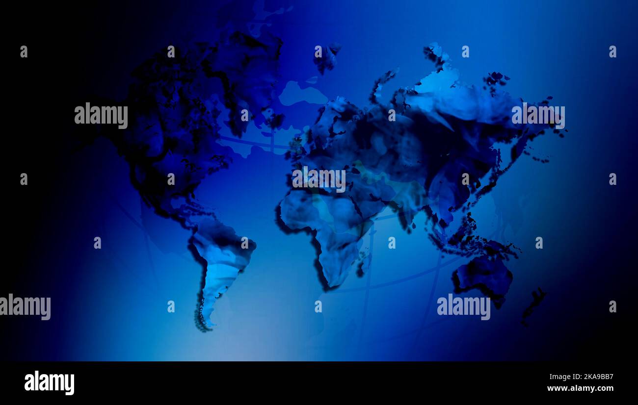 High speed. world map abstract technology background concept.Speed ...