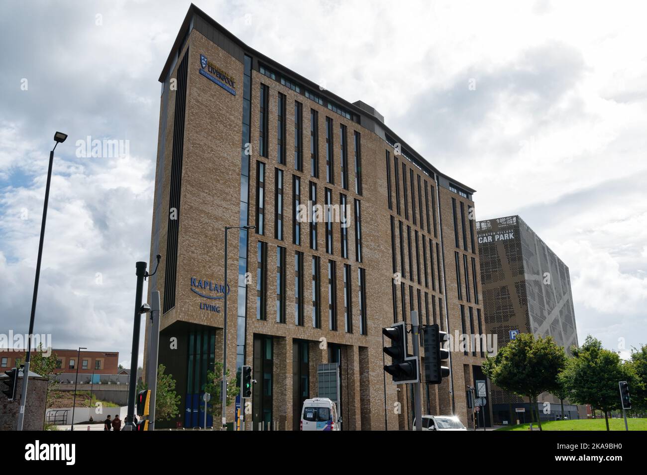 Liverpool, UK- Sept 8, 2022: The International College Building at the ...