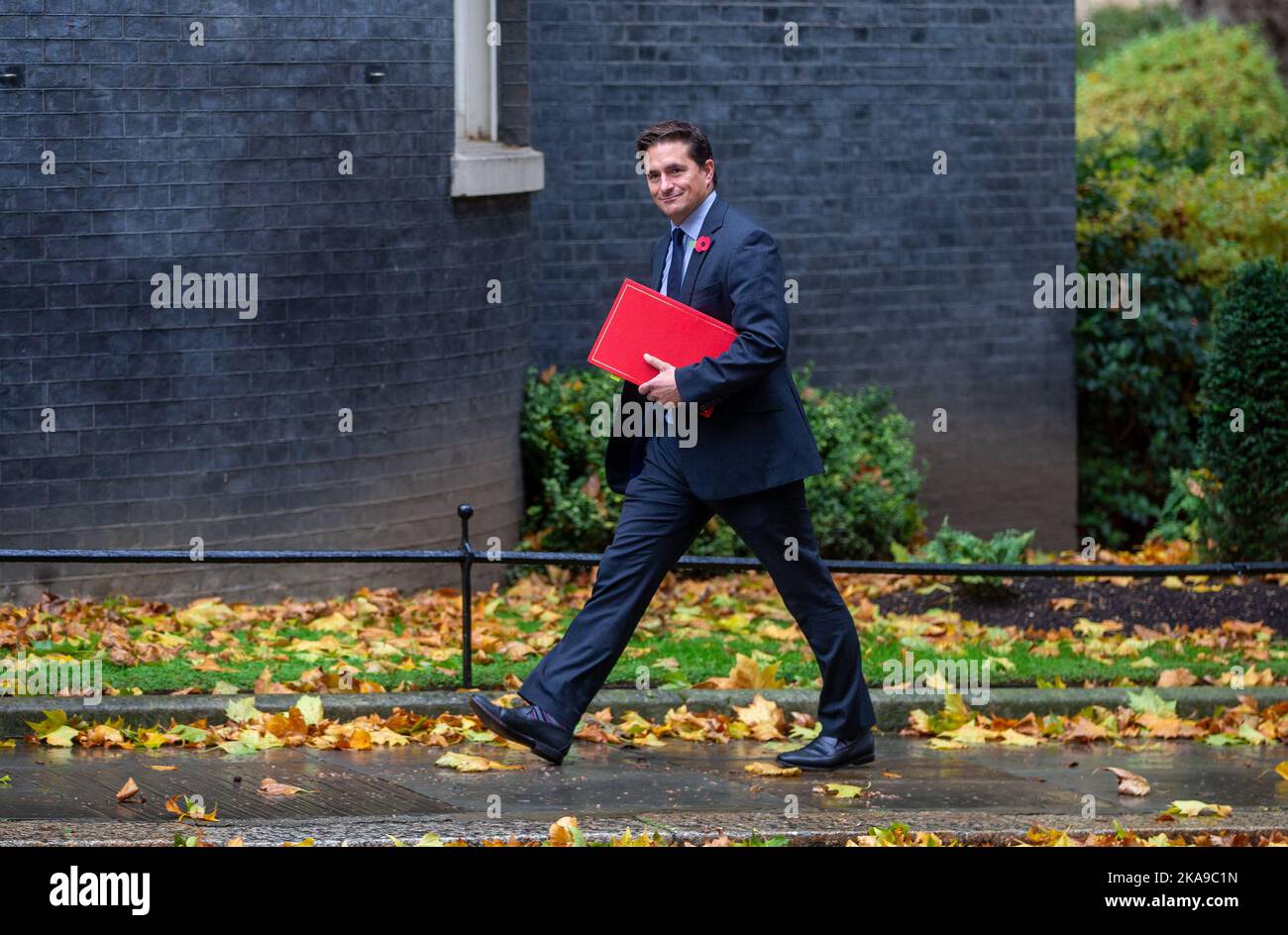 London, England, UK. 1st Nov, 2022. Minister for Veterans JOHNNY MERCER ...