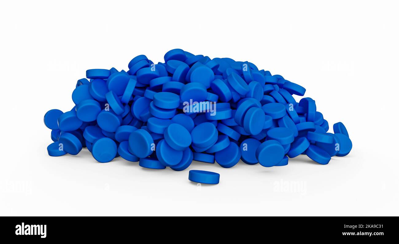 Plastic pigment granules Cut Out Stock Images & Pictures - Alamy