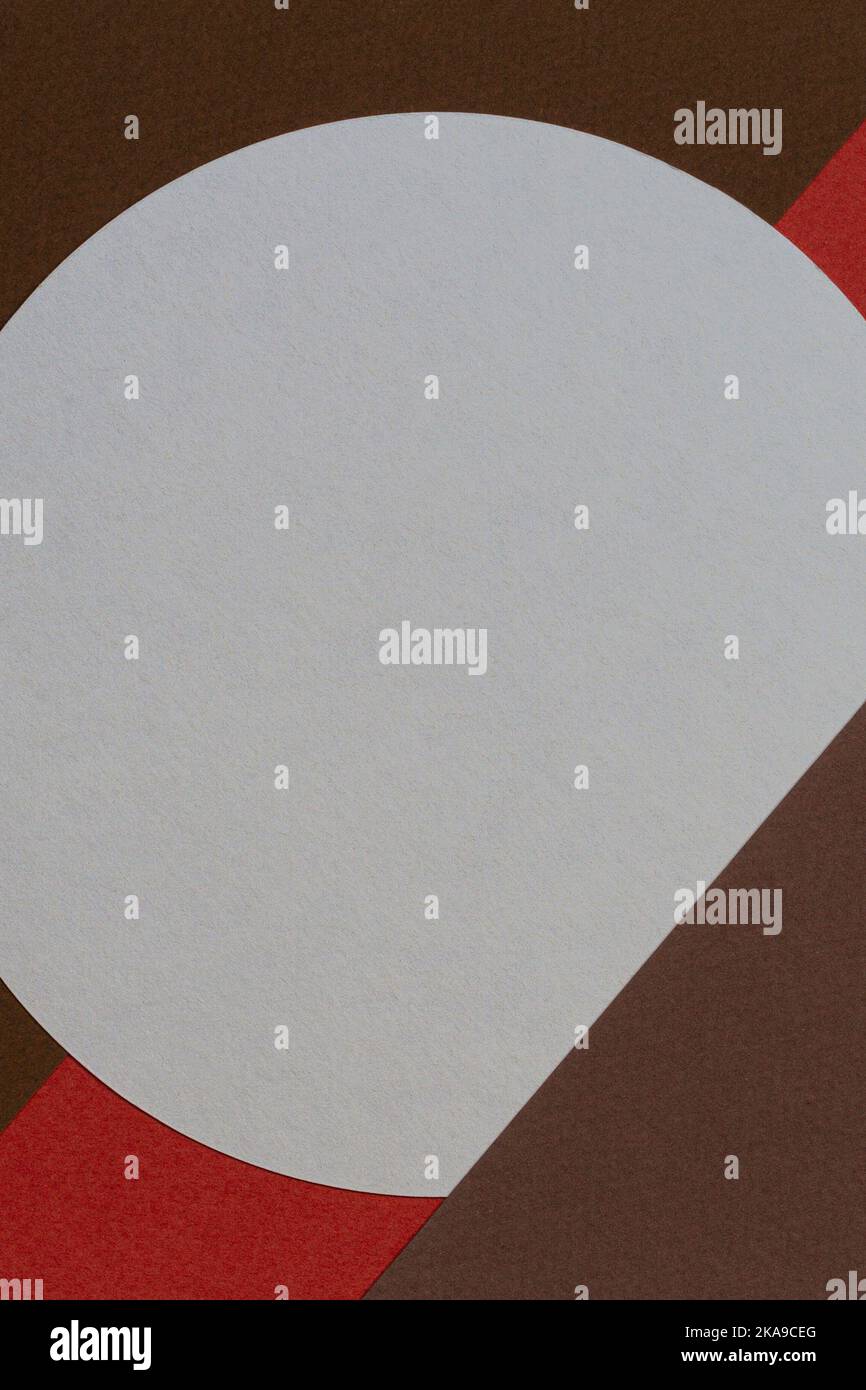 Color papers geometry shape brown color tones composition background ...
