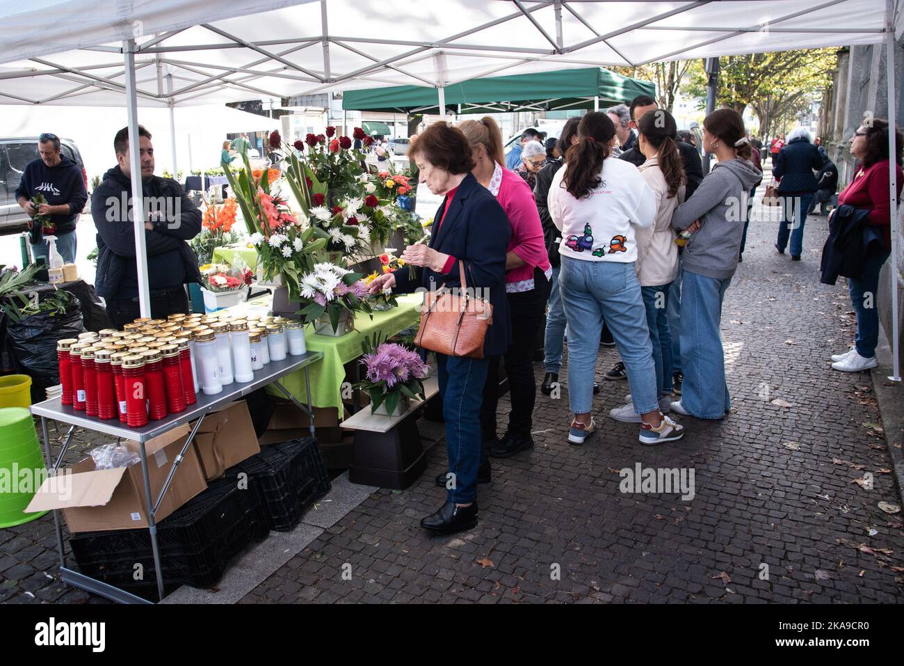 Porto, 11/01/2022 - City cemeteries on All Souls' Day, on account of ...