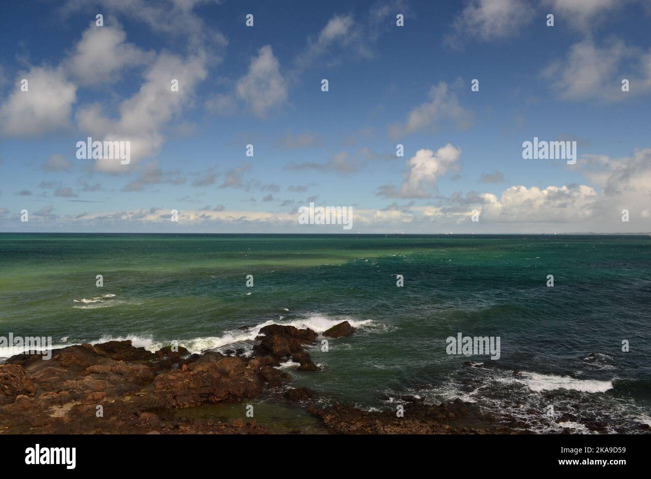 Atlantic View - A look from brasil to the world Stock Photo - Alamy
