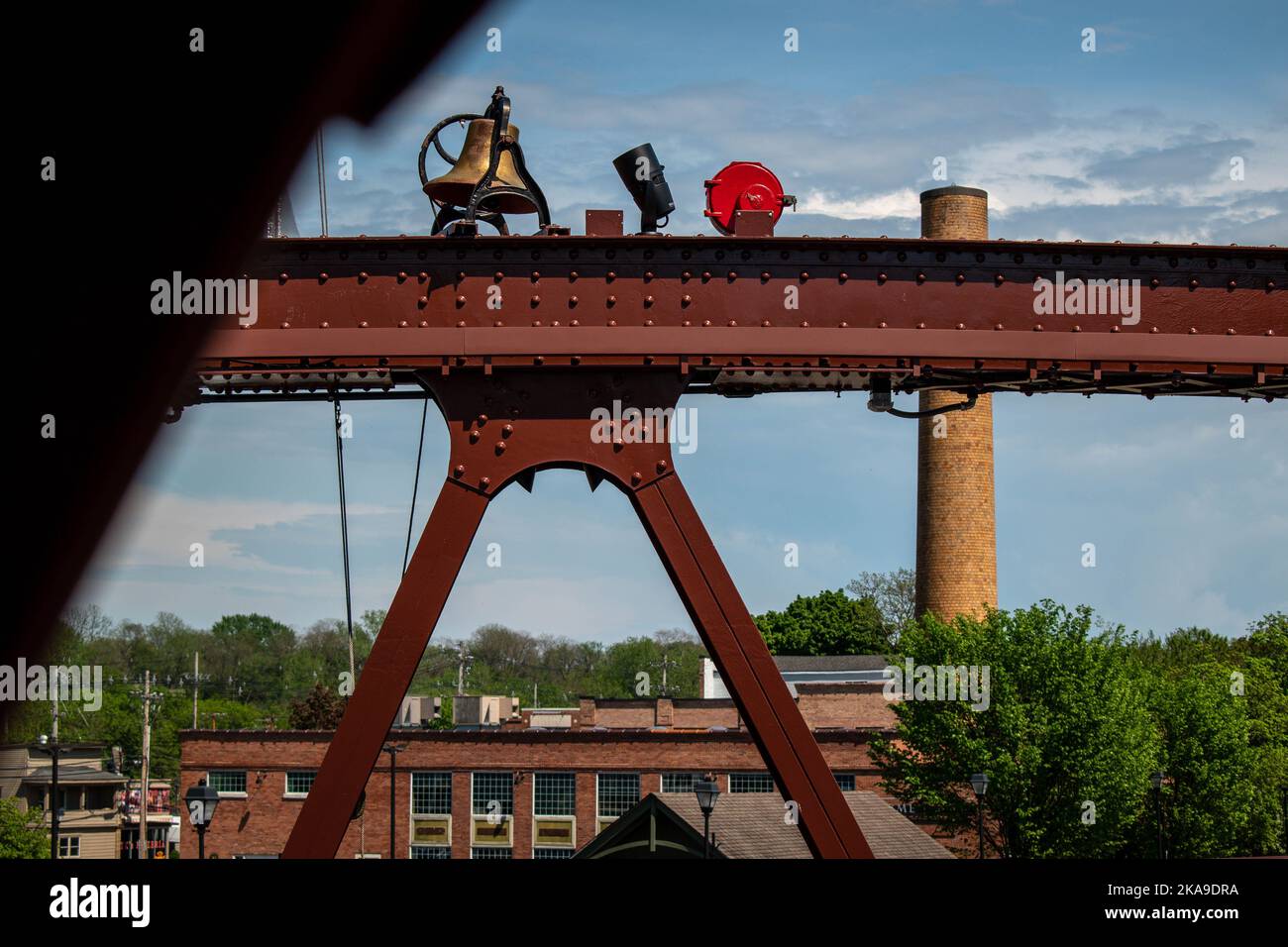 Rusty railroad bridge shot hi-res stock photography and images - Alamy