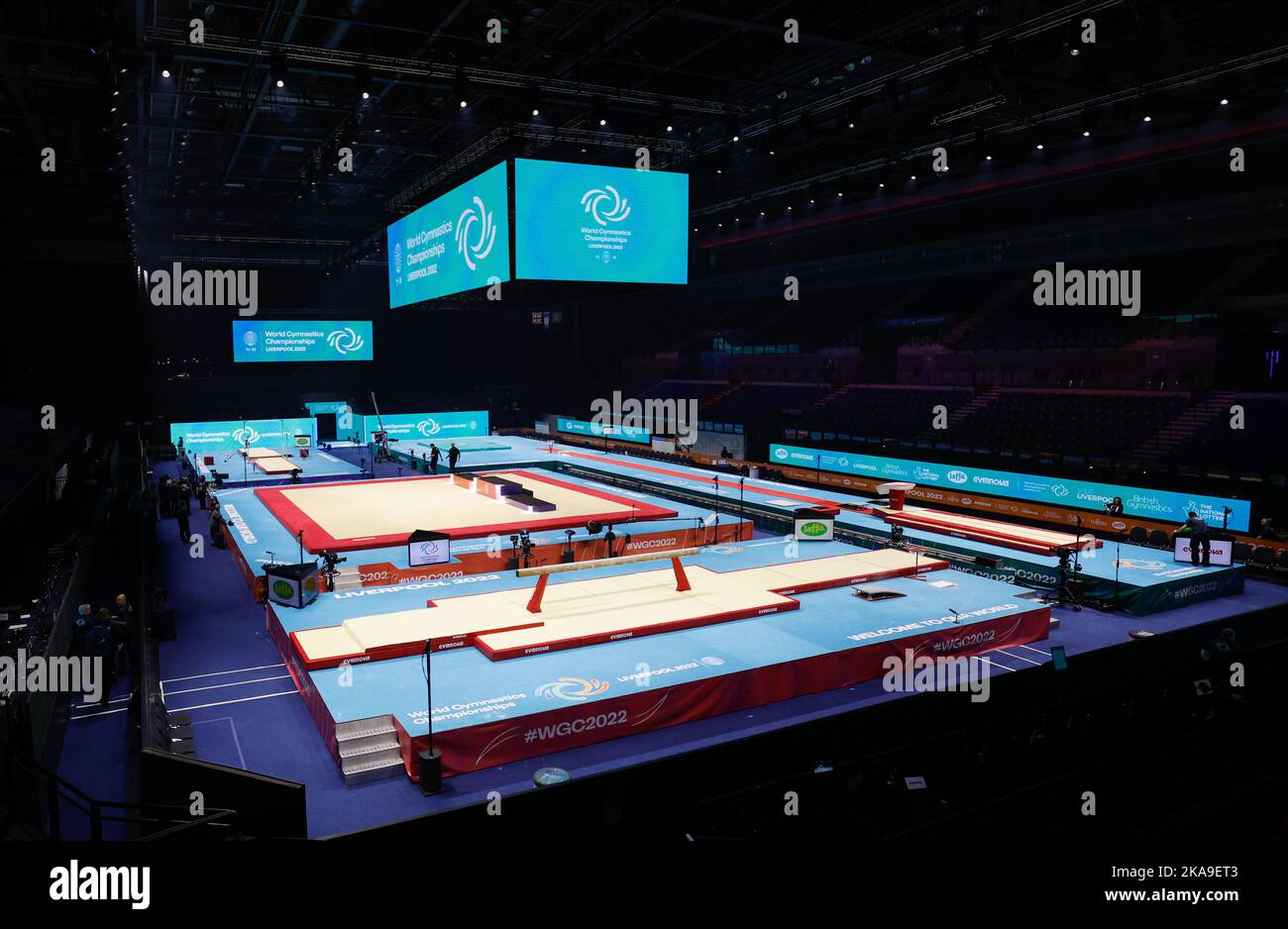 Liverpool, England; 1st November 2022, M&S Bank Arena, Liverpool ...