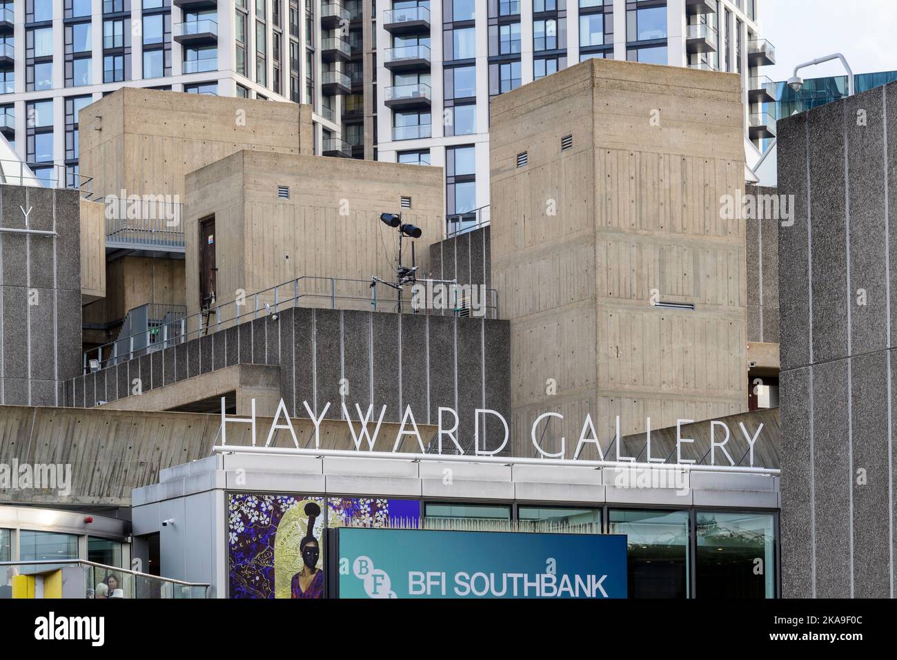 The Hayward Gallery, part of the larger Southbank Centre. The Southbank ...