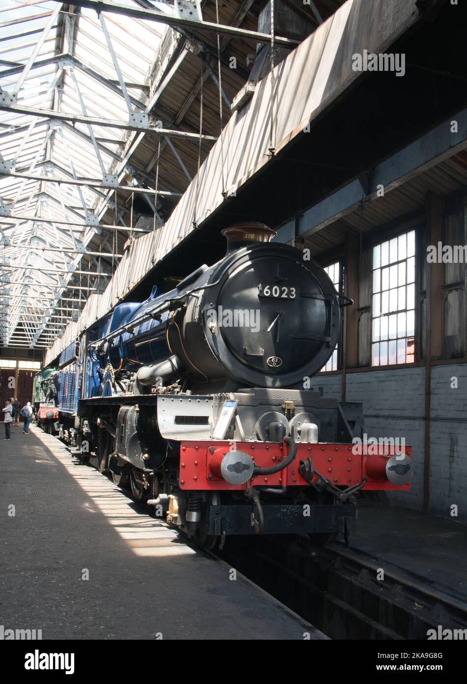 King edward steam locomotive hi-res stock photography and images - Alamy