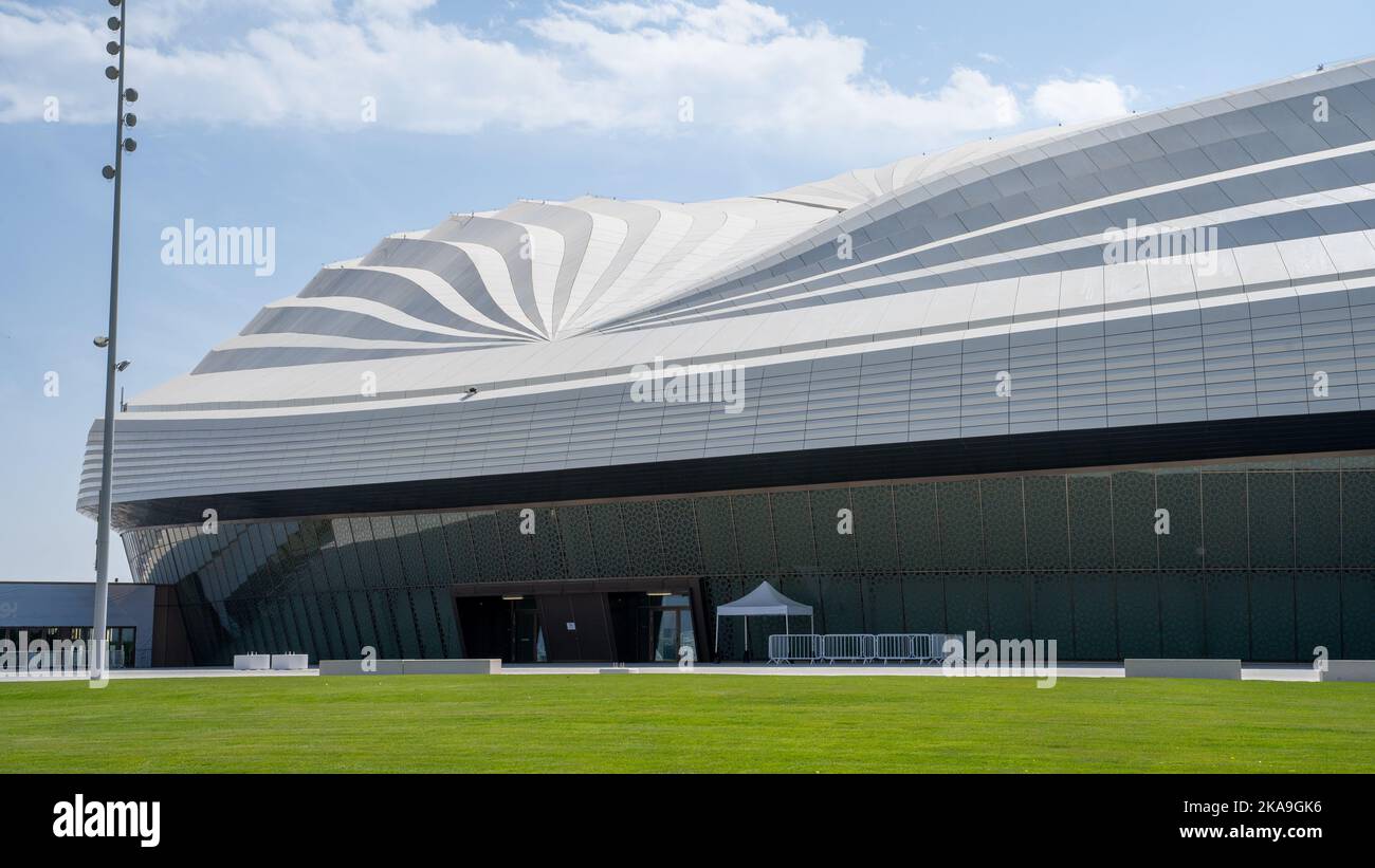 Doha, Qatar- October 10,2022:Al-Janoub Stadium, formerly known as Al ...