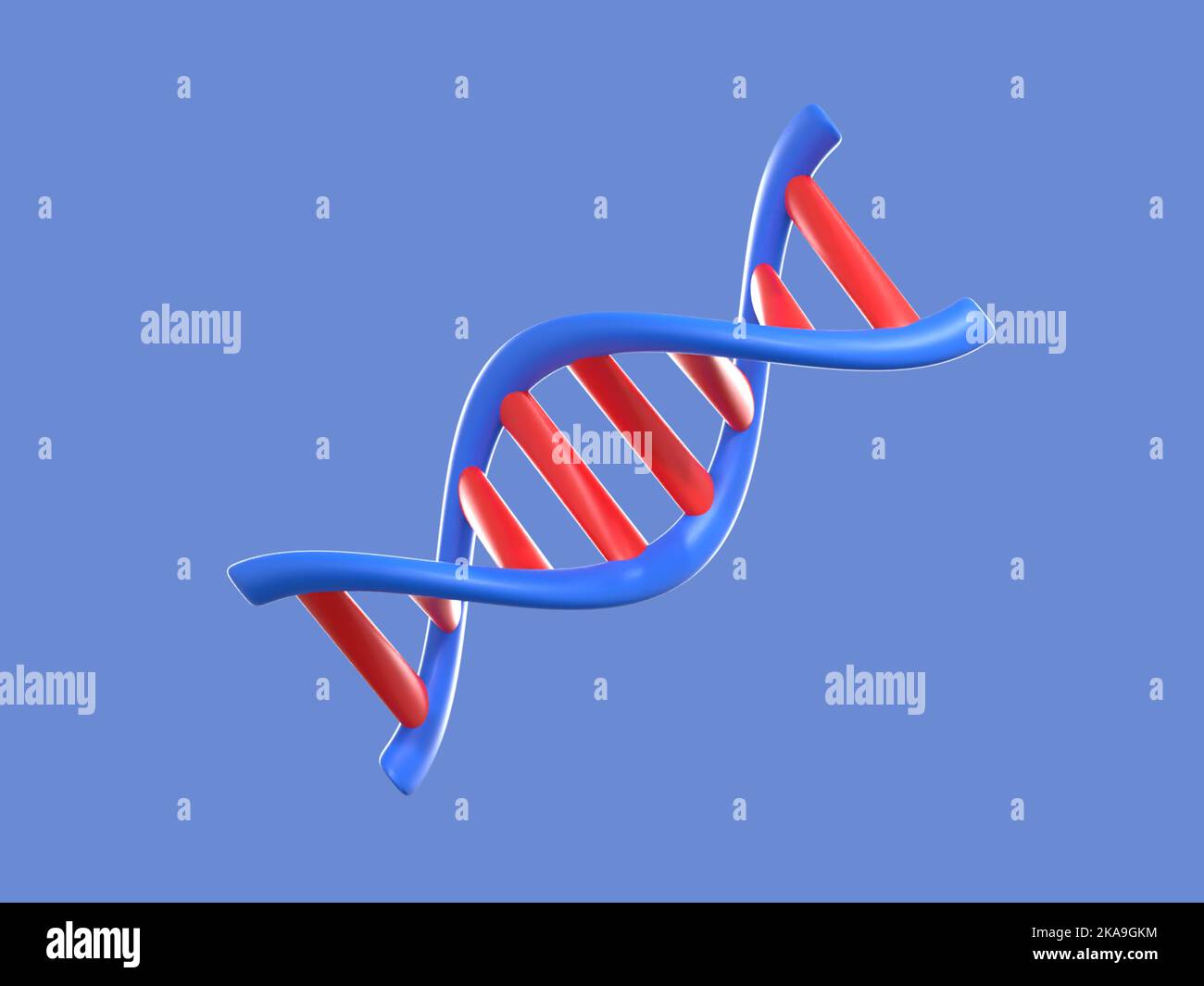 An illustration of a DNA design Stock Photo - Alamy