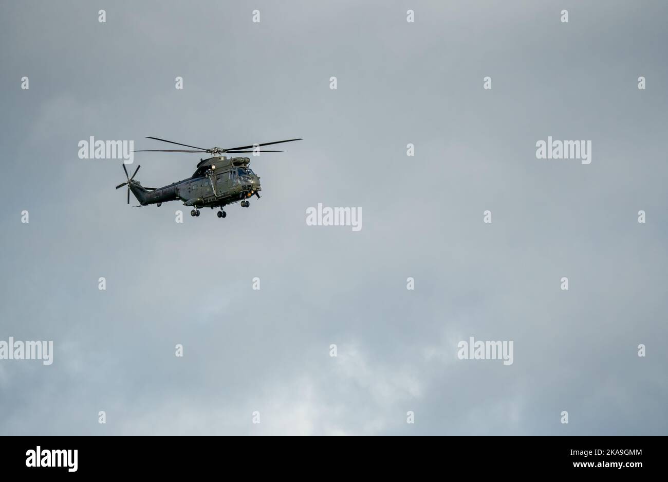 Blue aviation approach helicopter hi-res stock photography and images ...