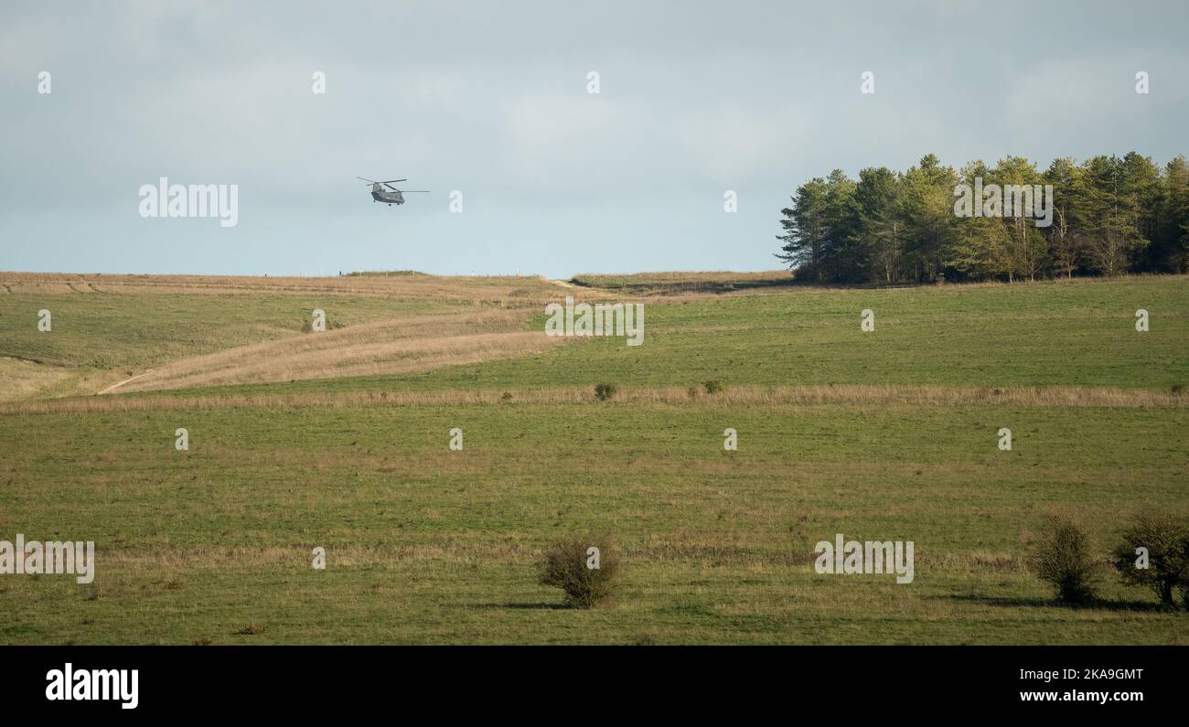 British Royal Air Force Joint Helicopter Command (JHC) Puma HC2 ...