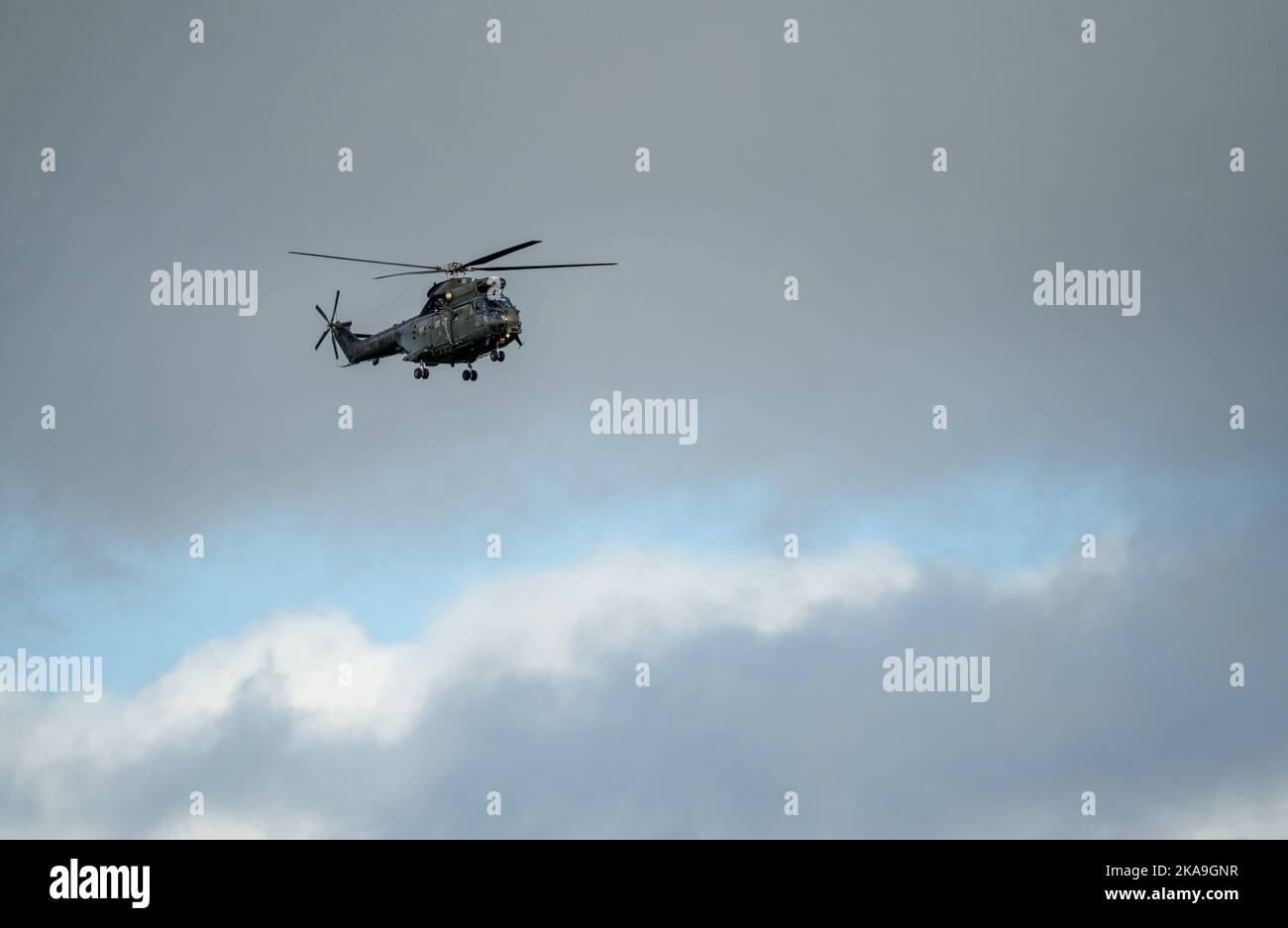 British Royal Air Force Joint Helicopter Command (JHC) Puma HC2 ...