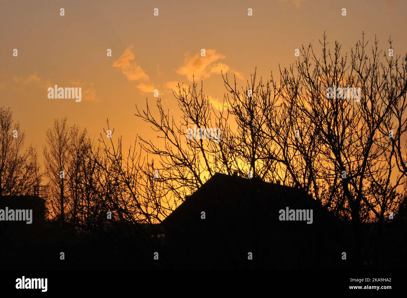 Kastrup/Copenahgen /Denmark/01.November 2022/Sunsets ovr Kastrup ...