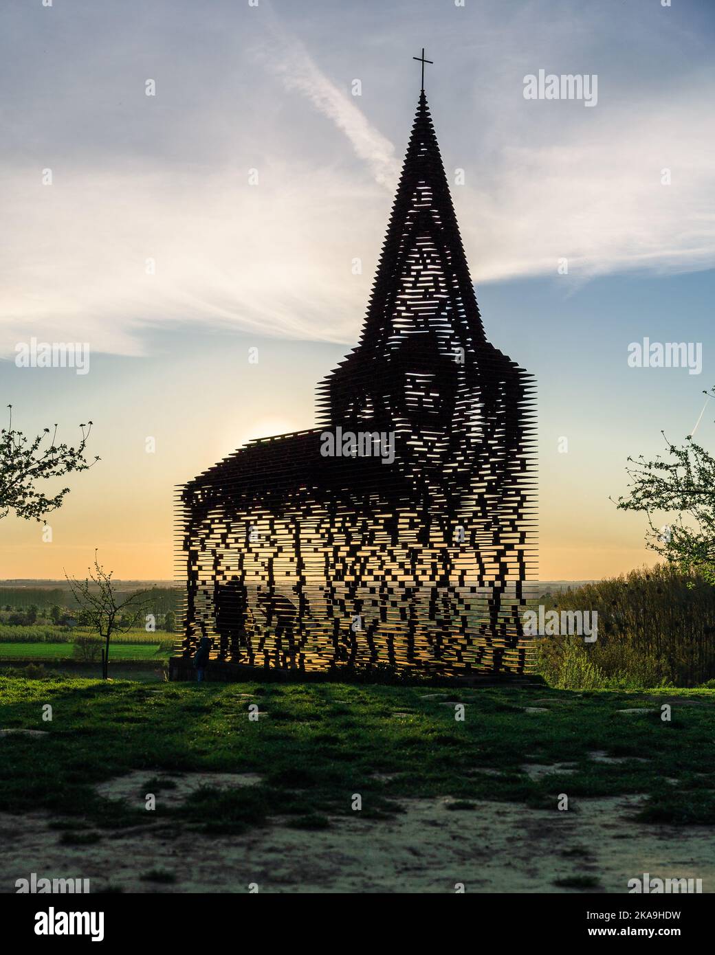 Transparent church belgium hi-res stock photography and images - Alamy
