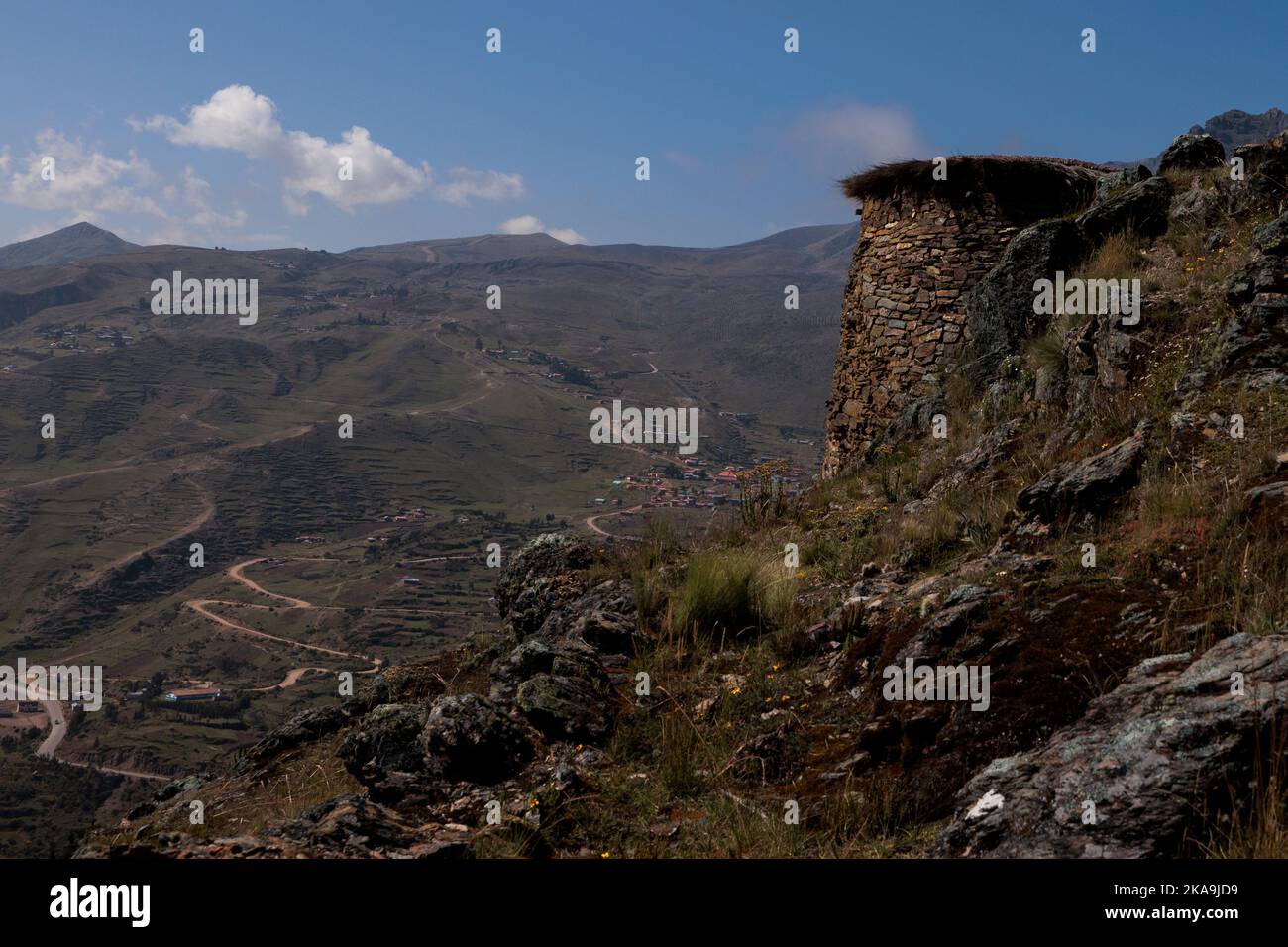 A nature scene in the Lares Valley in Peru Stock Photo - Alamy