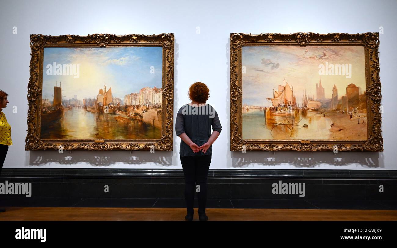 Two ground-breaking pictures by Joseph Mallord William Turner (1775 ...