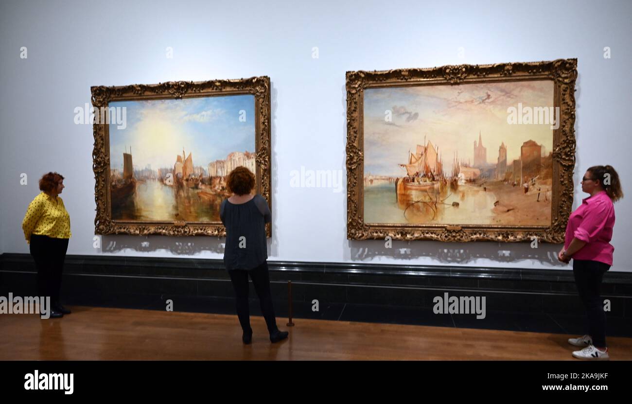 Two ground-breaking pictures by Joseph Mallord William Turner (1775 ...
