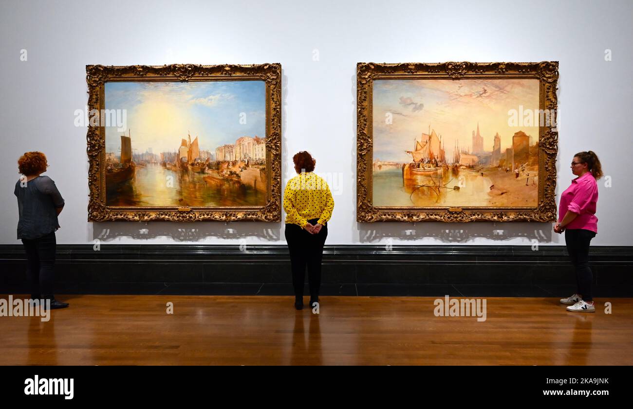 Two ground-breaking pictures by Joseph Mallord William Turner (1775 ...