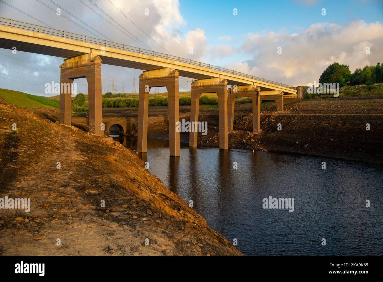 The Two Bridges at Baitings Dam, the packhorse bridge making it's more ...