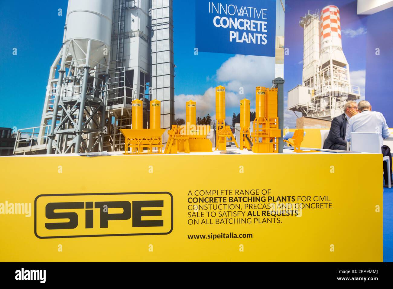 Munich, Germany. 30th Oct, 2022. Sipe Silo bei der Bauma, Weltleitmesse ...
