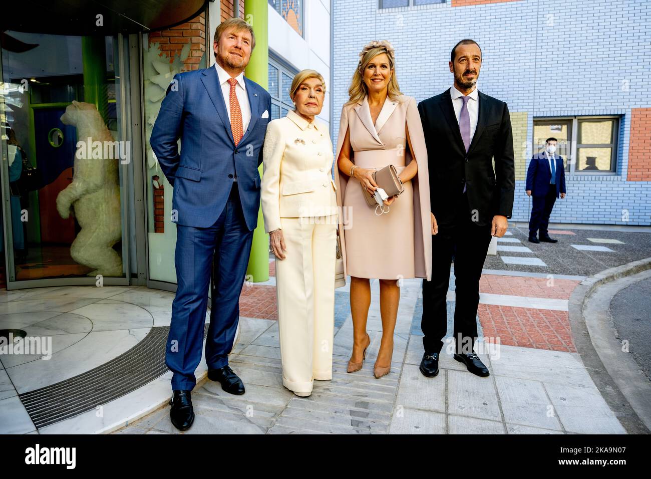 Athens, Greece - 1 Nov 2022, King Willem-Alexander and Queen Maxima of ...