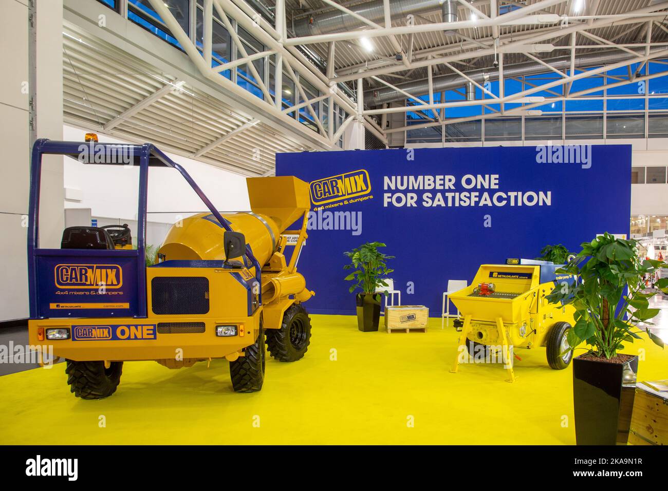 Munich, Germany. 30th Oct, 2022. Carmix One bei der Bauma ...