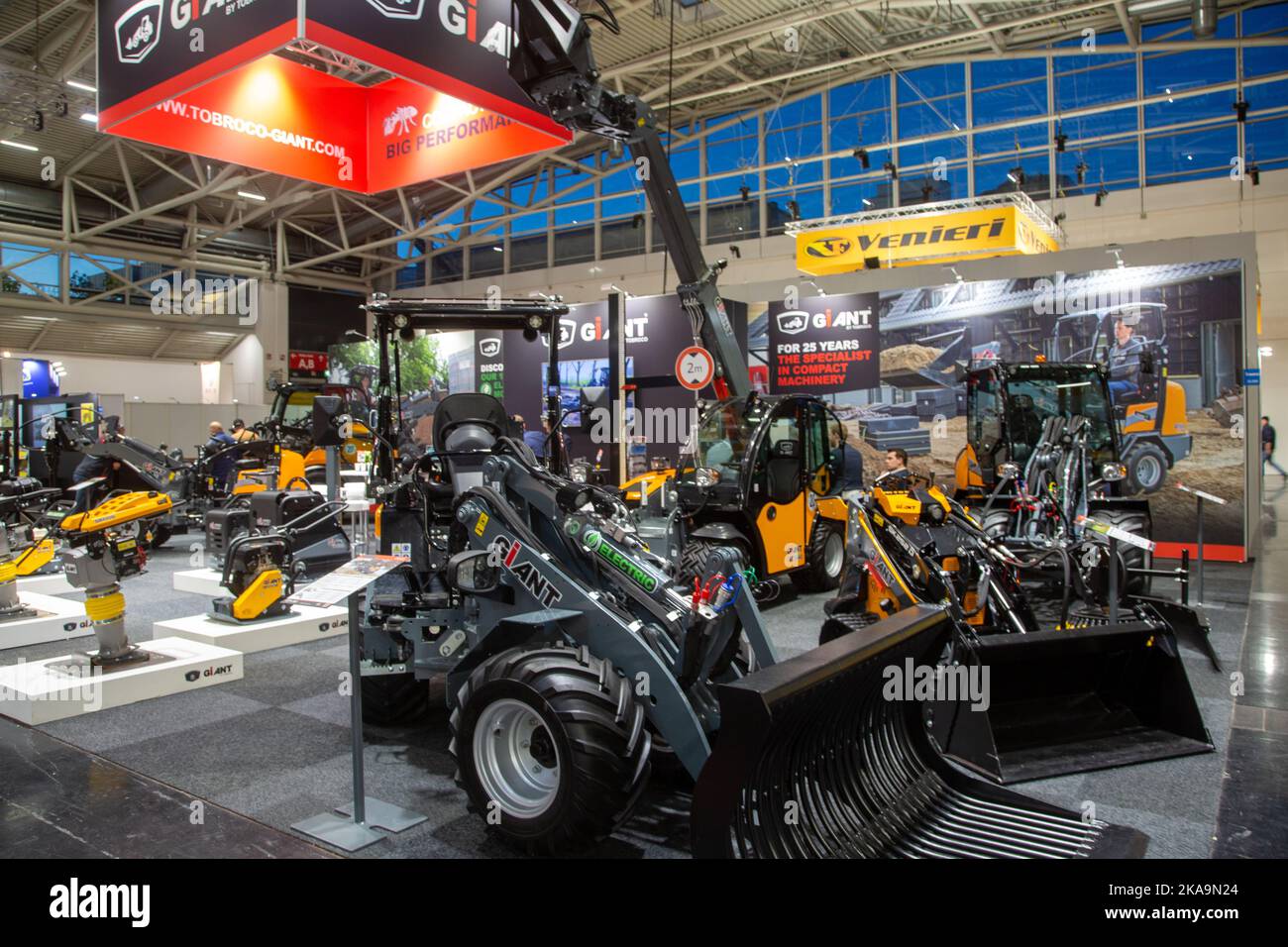 Munich, Germany. 30th Oct, 2022. Tobrocco Giant Bagger bei der Bauma ...