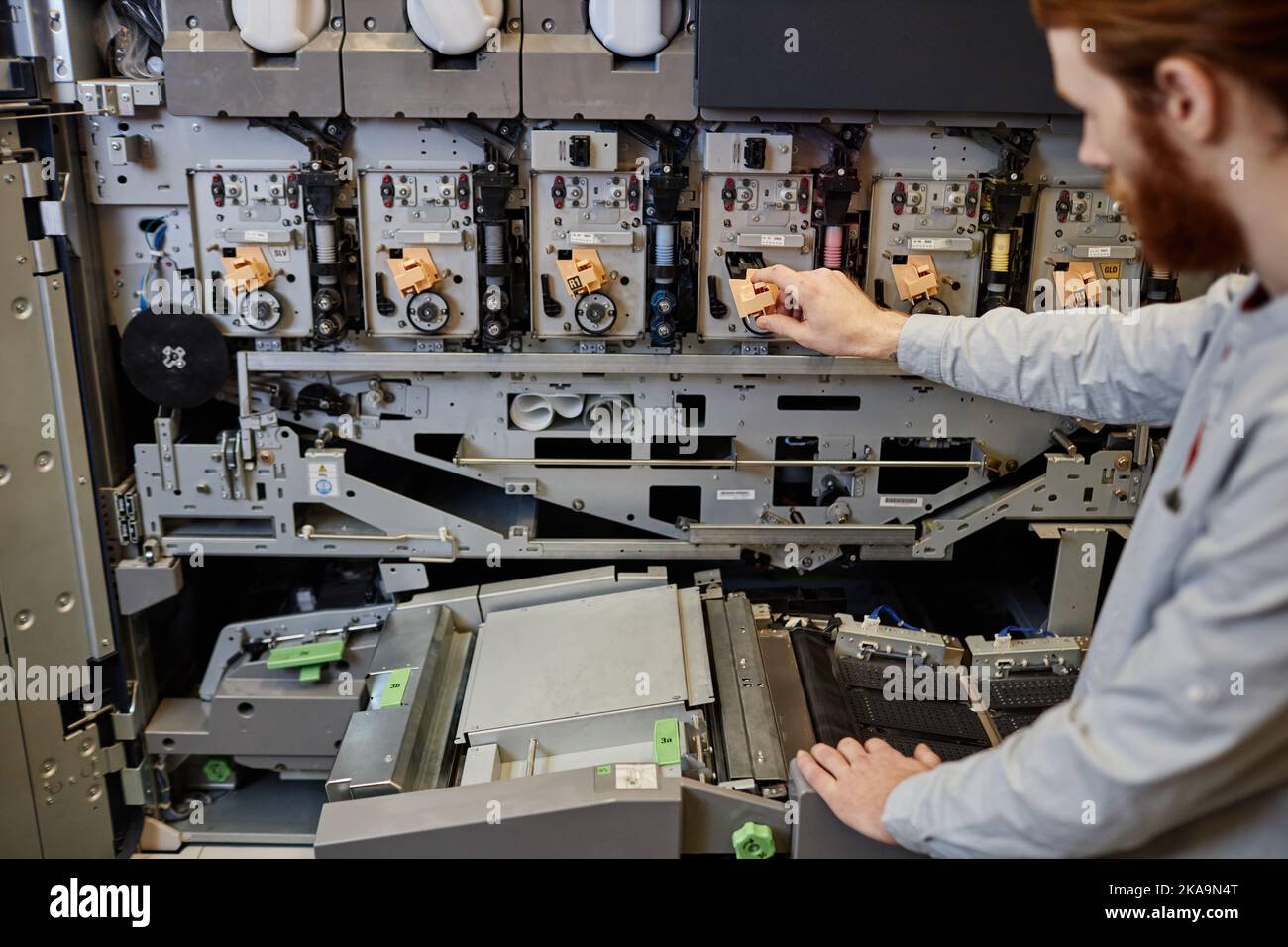 Printing machines hi-res stock photography and images - Alamy