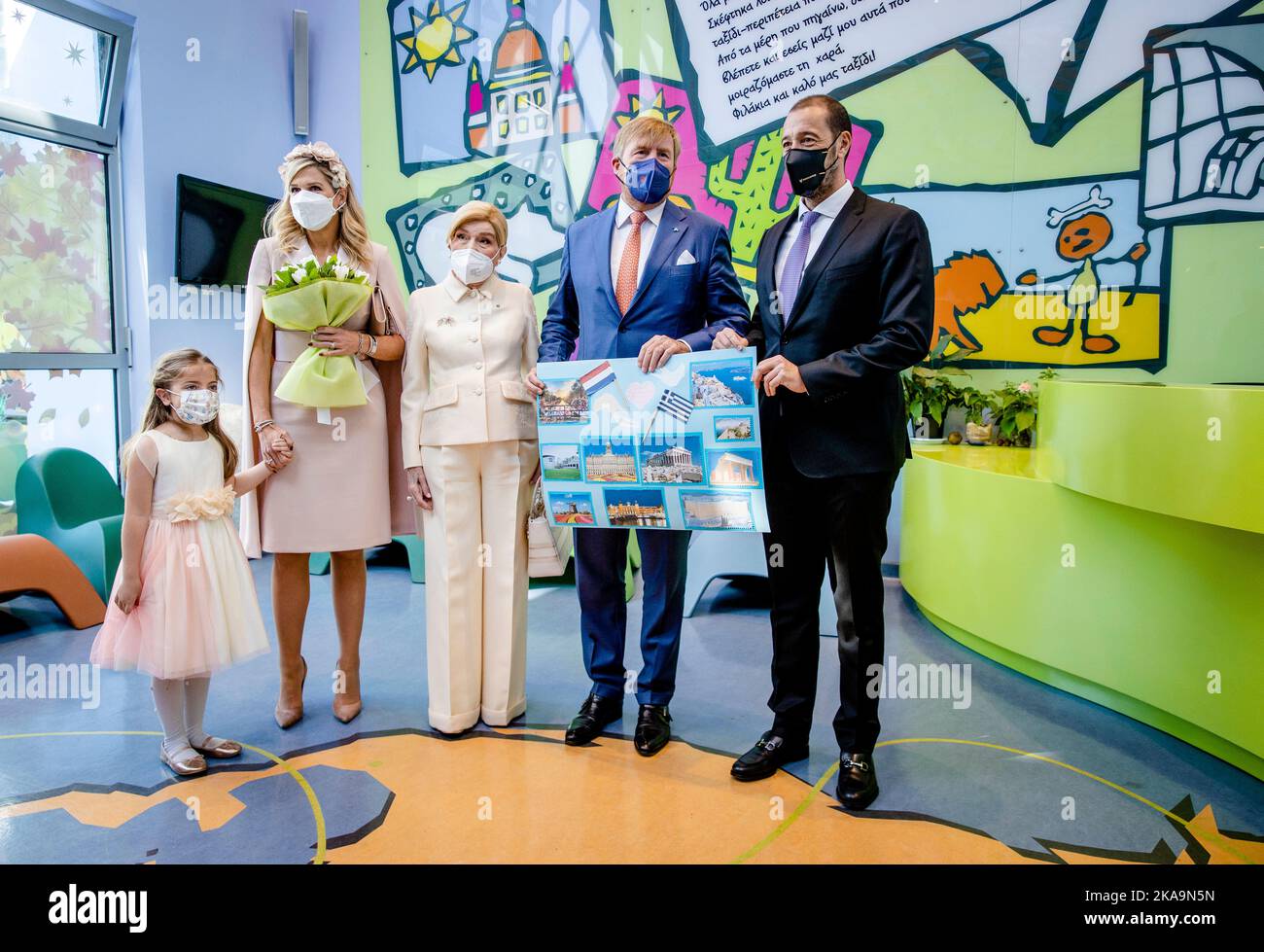 Athens, Greece - 1 Nov 2022, King Willem-Alexander and Queen Maxima of ...