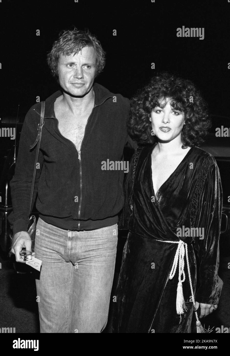 Jon Voight and Stacey Pickren Circa 1980's Credit: Ralph Dominguez ...