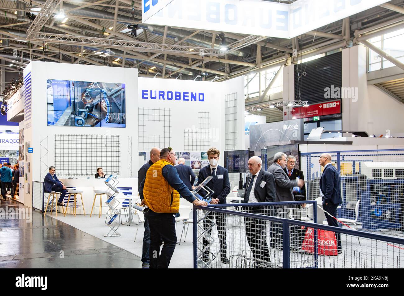 Eurobend bei der Bauma, Weltleitmesse für Baumaschinen ...
