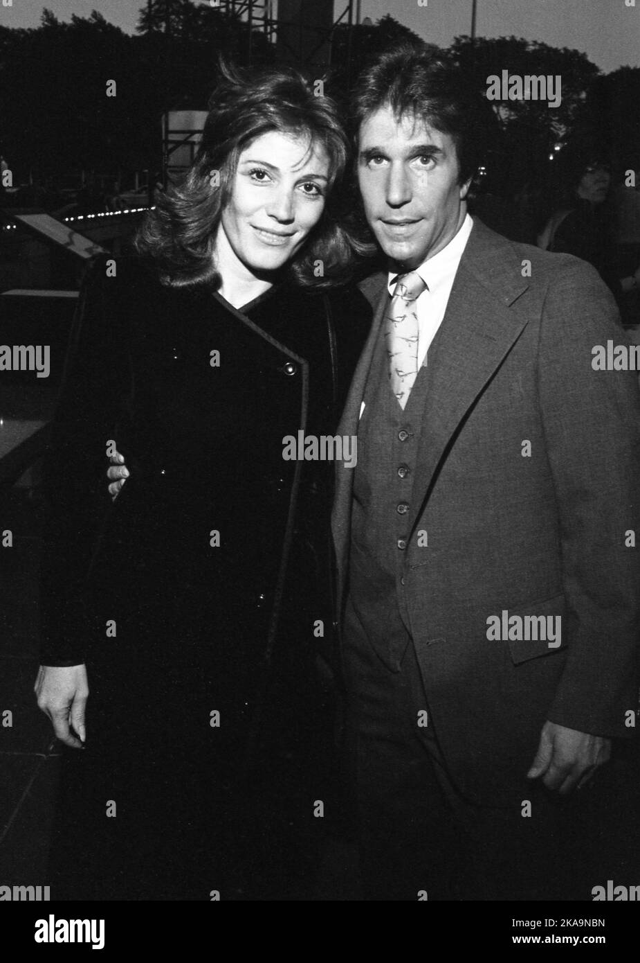 Henry Winkler with wife, Stacey Weitzman Circa 1980's Credit: Ralph ...