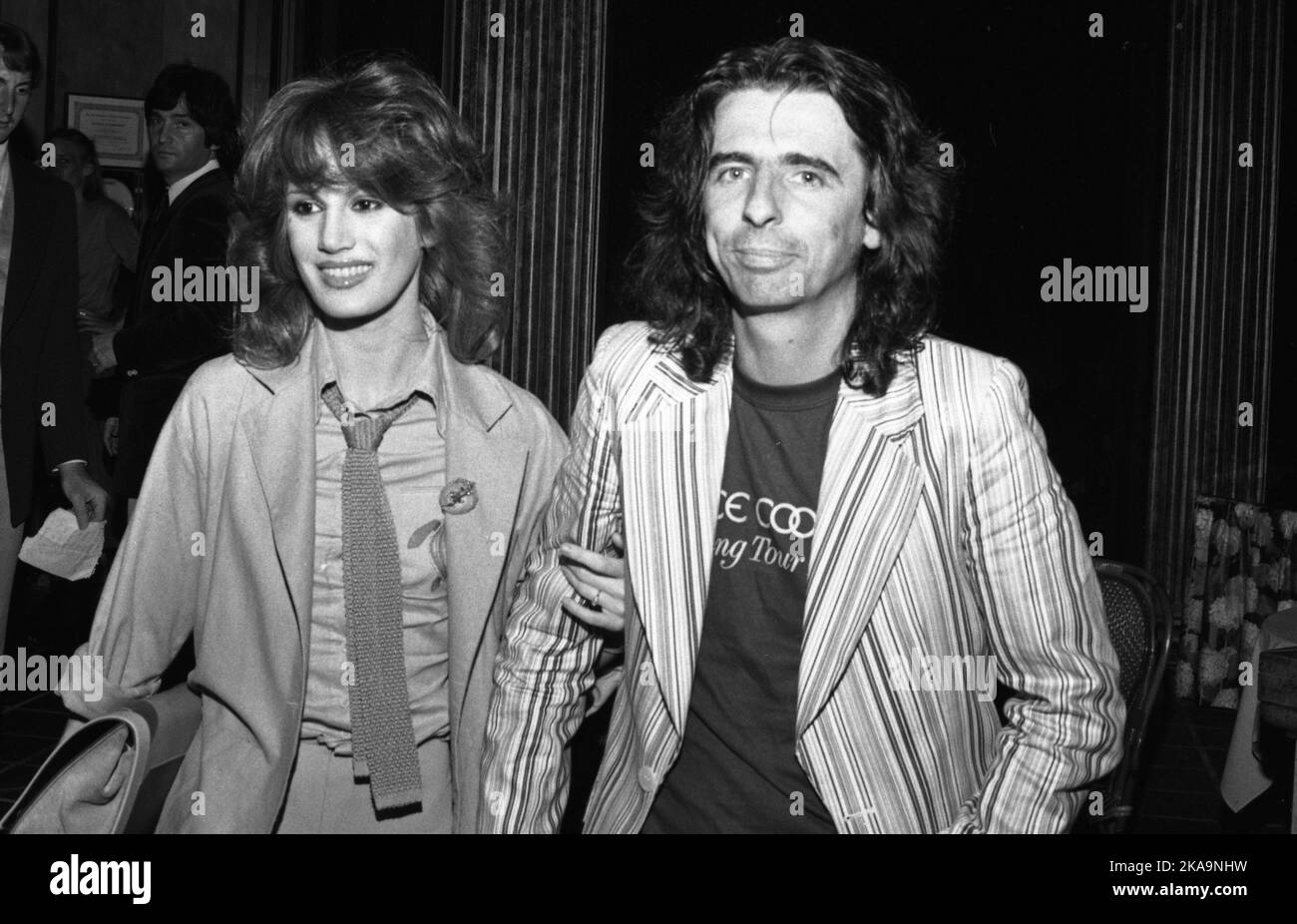 Alice Cooper and Sheryl Cooper 1978 Credit: Ralph Dominguez/MediaPunch ...