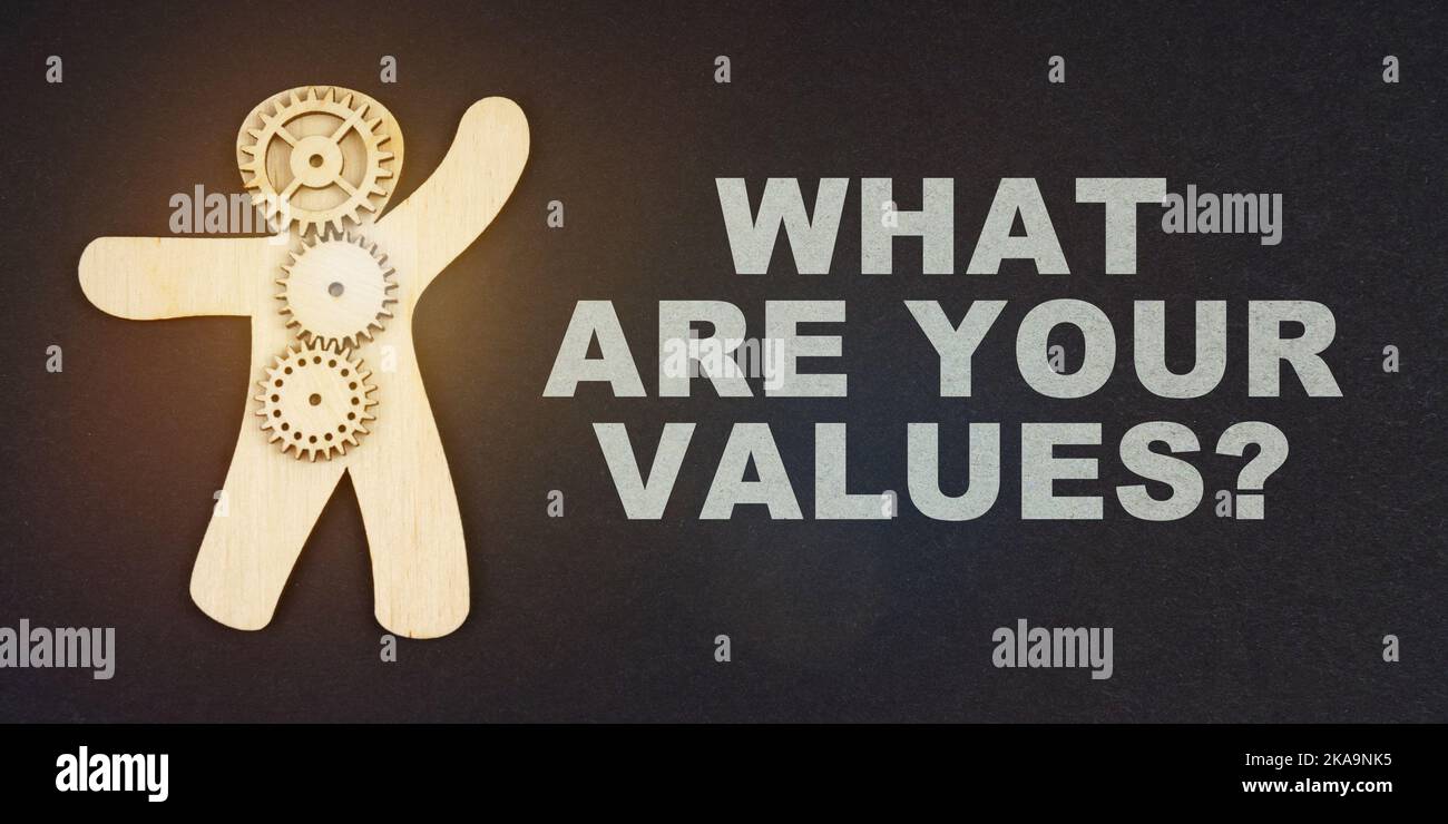 Value concept personal principle hi-res stock photography and images ...