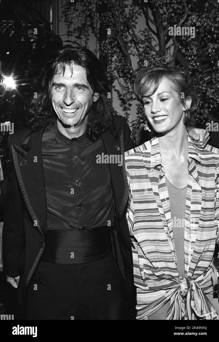 Alice Cooper and Sheryl Cooper Circa 1979 Credit: Ralph Dominguez ...