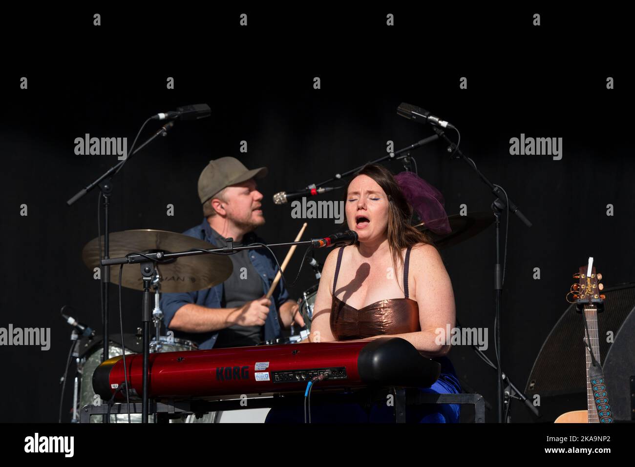 Frazey Ford plays the Mountain Stage on Day Three of the Green Man 2022 ...