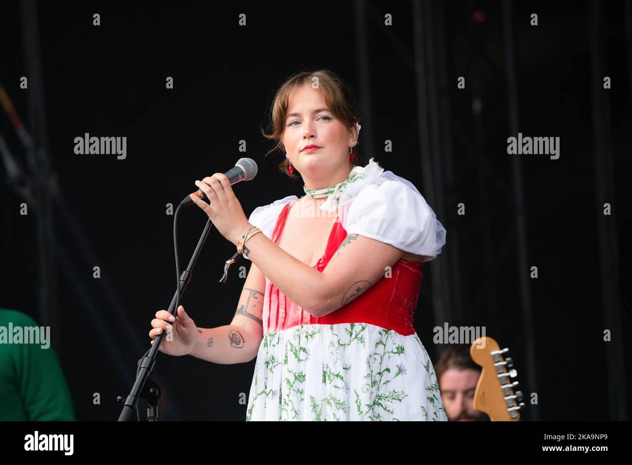 Katy J Pearson plays the Mountain Stage on Day Three of the Green Man ...