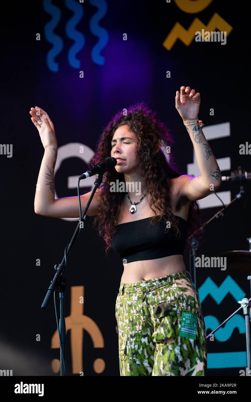 Indigo De Souza on the Walled Garden Stage at the Green Man Festival ...