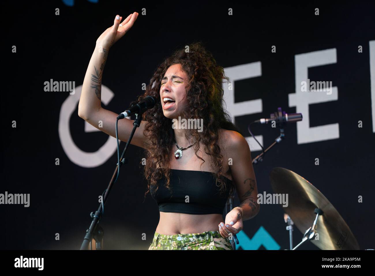 Indigo De Souza on the Walled Garden Stage at the Green Man Festival ...