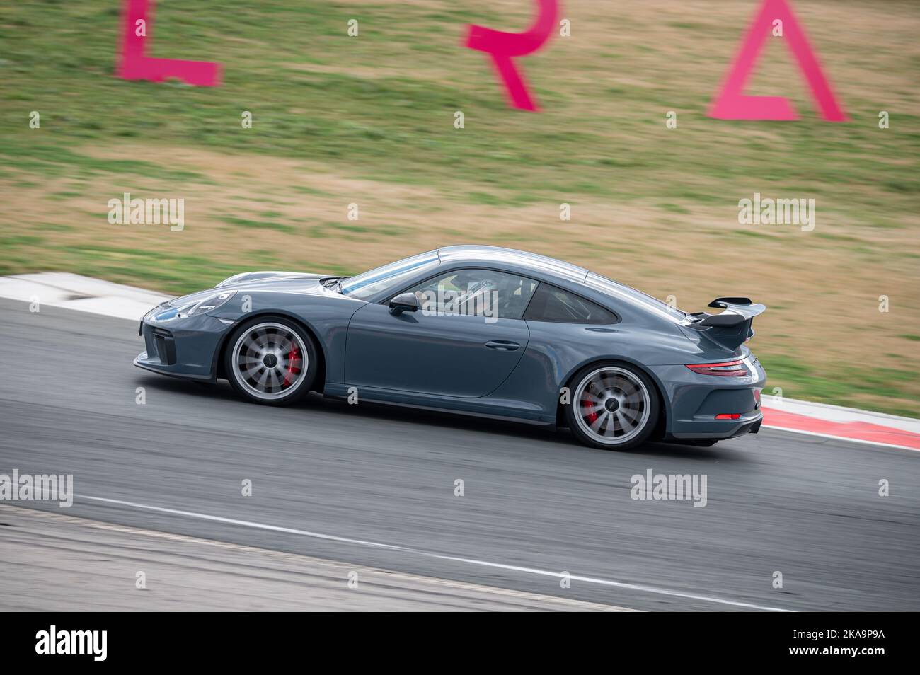 Porsche 911 991.2 GT3 on the race track Stock Photo - Alamy