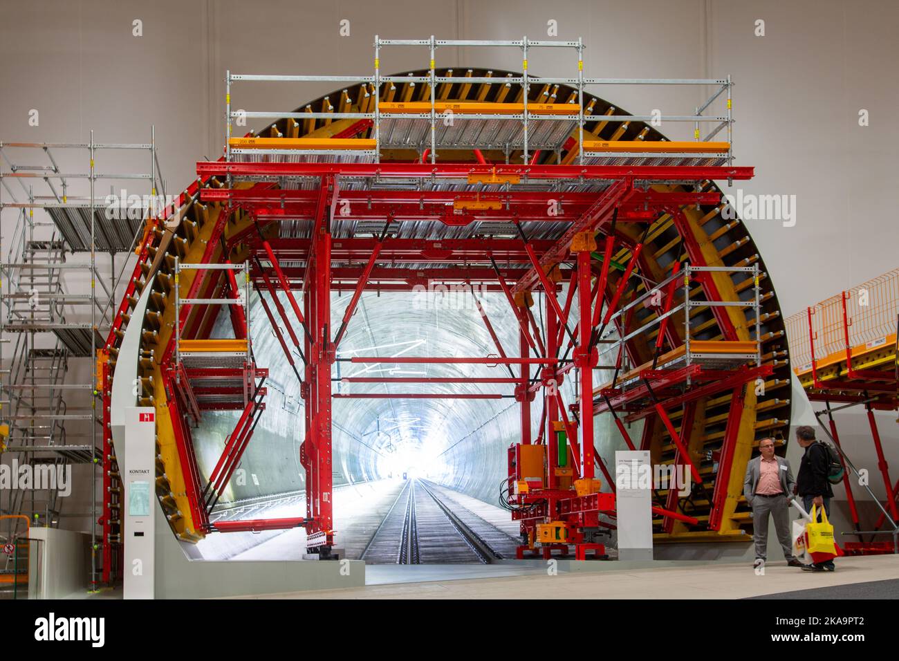 Peri Tunnerbau Schaulung bei der Bauma, Weltleitmesse für Baumaschinen ...