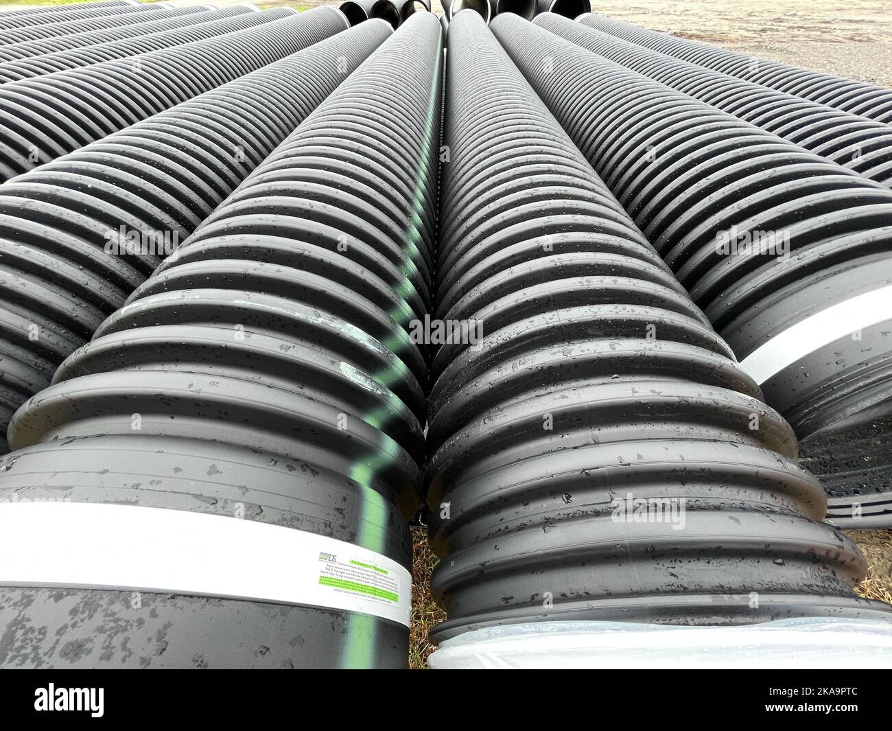Augusta, Ga USA - 03 01 22: Construction area and materials large ...