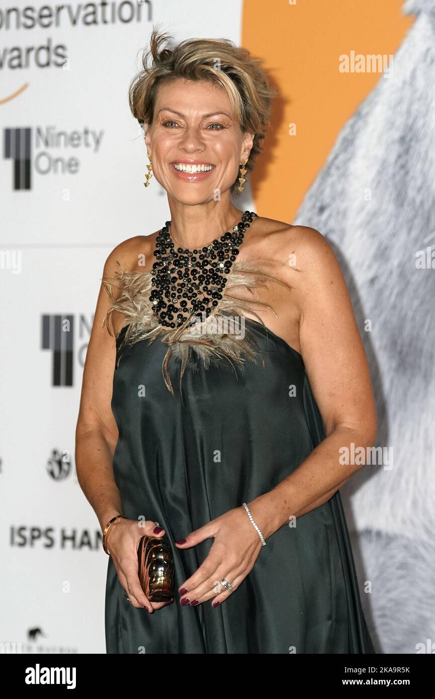 Kate Silverton arrives for the 10th annual Tusk Conservation Awards at ...