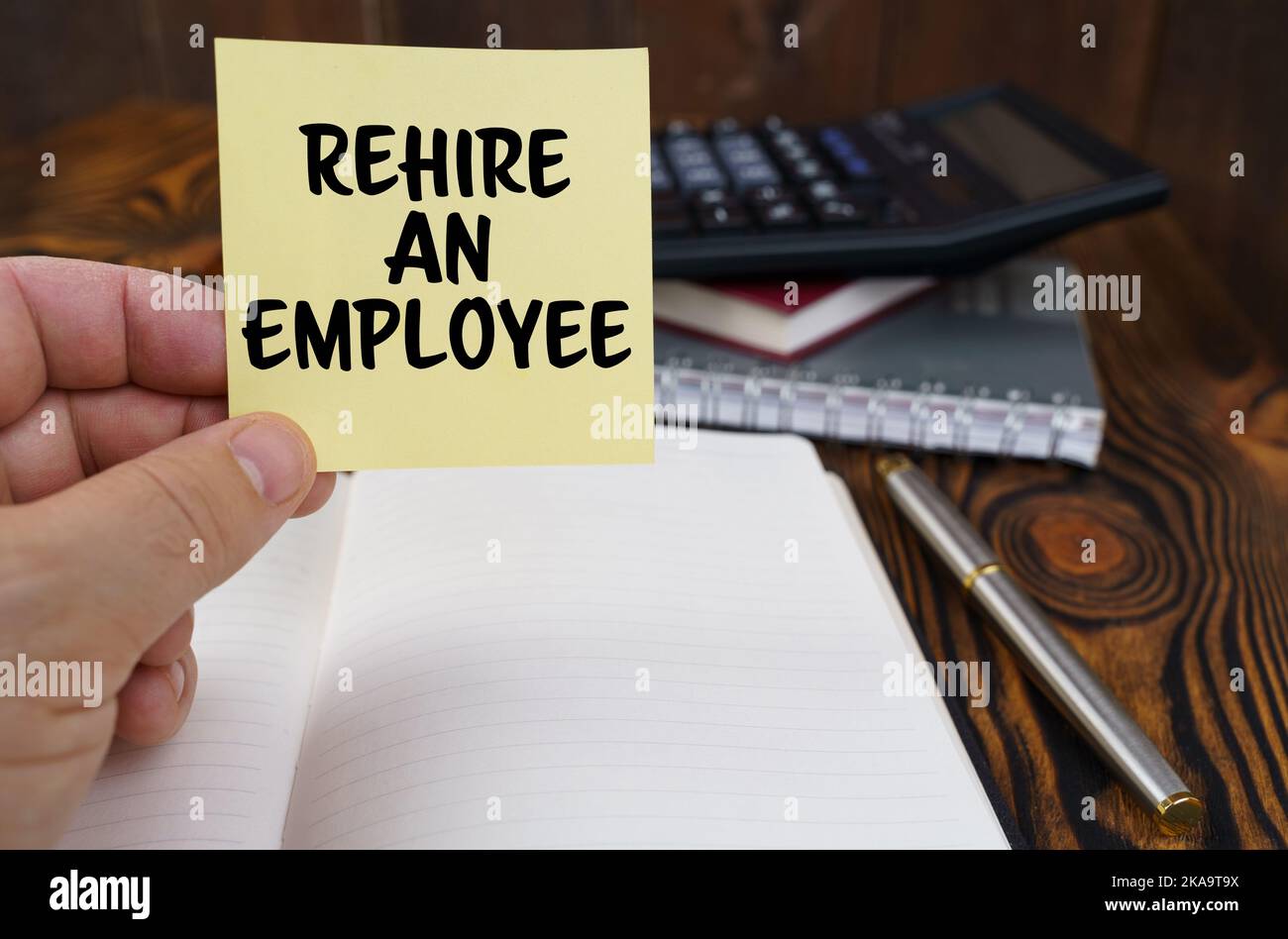 Rehire an employee hi-res stock photography and images - Alamy