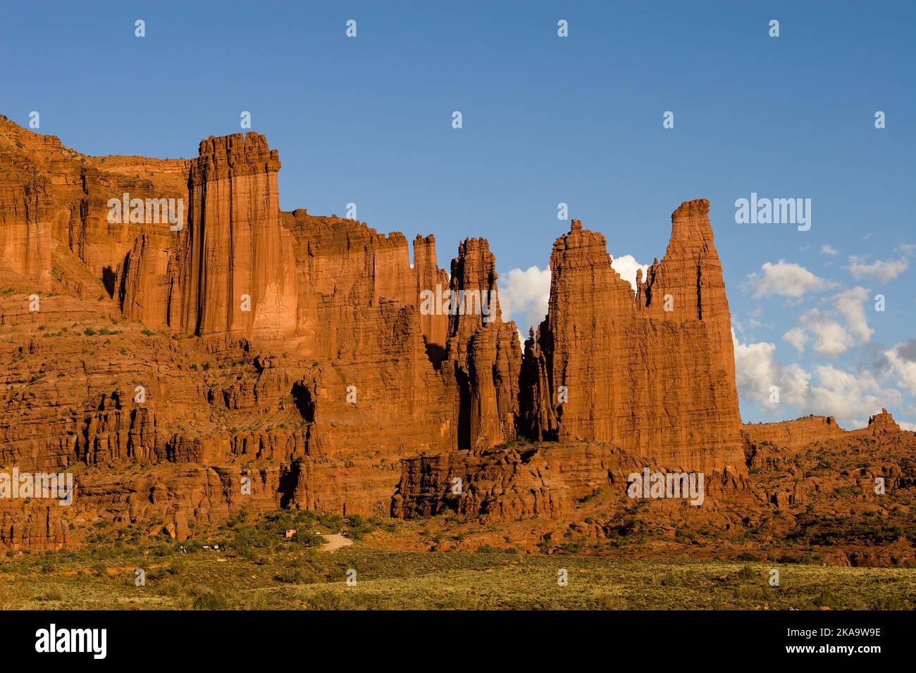 The Kingfisher Tower, the Cottontail & the Titan, eroded Cutler ...