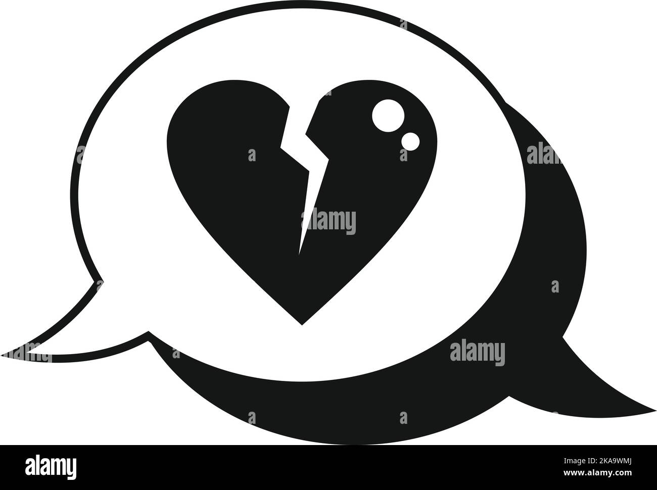 Dislike stop icon simple vector. Social media. Fail mistake Stock ...