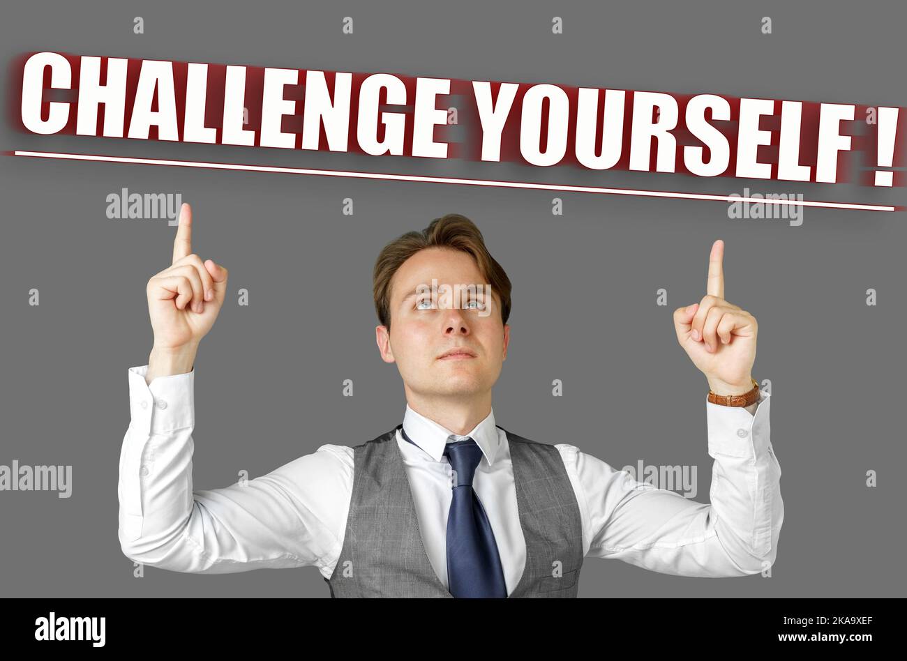 Challenge yourself hi-res stock photography and images - Alamy