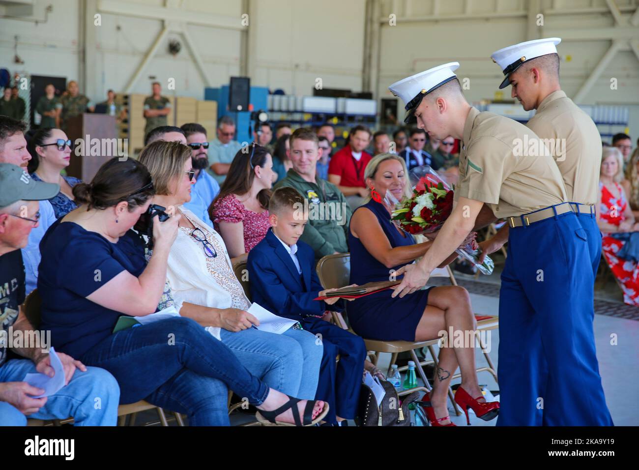 Yuma, Arizona, USA. 14th Oct, 2022. Family of U.S. Marine Corps Capt ...