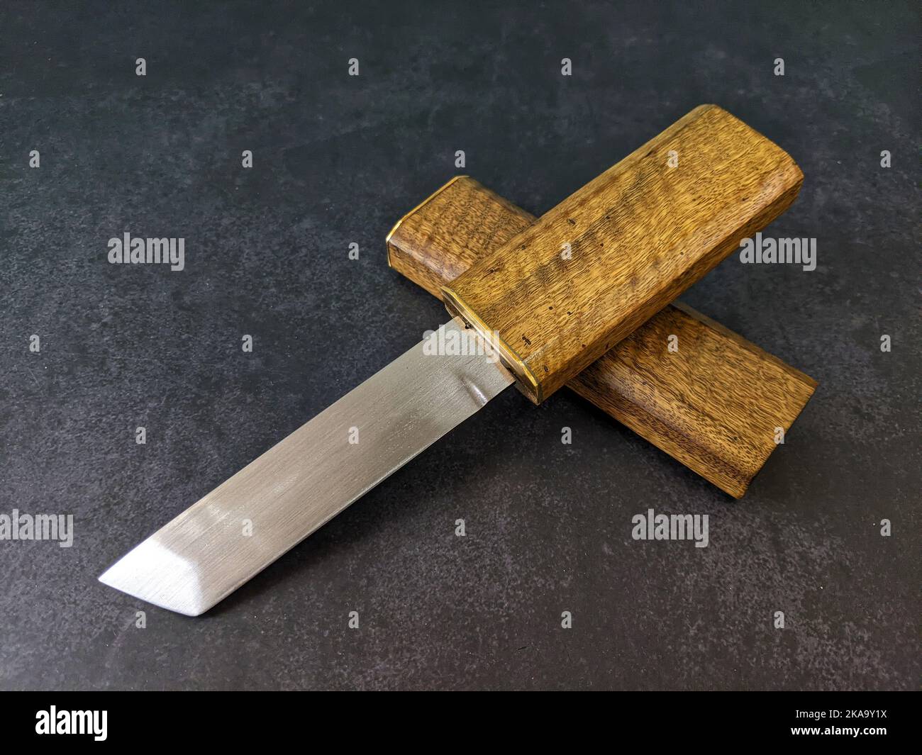 Tanto knife is one of the traditionally made Japanese swords Stock ...