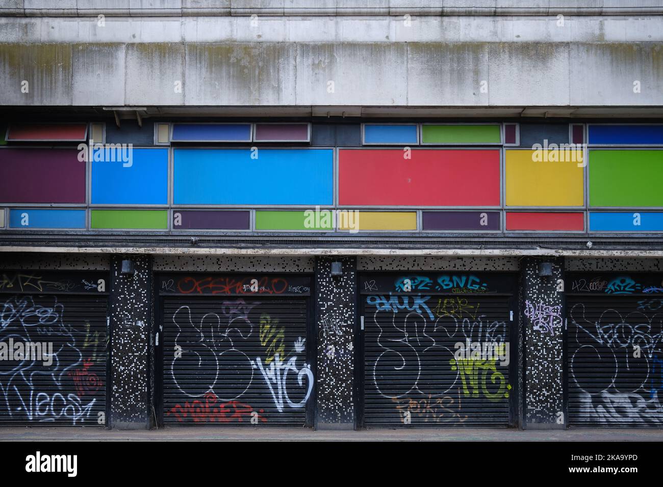 Empty street in manchester city hi-res stock photography and images - Alamy